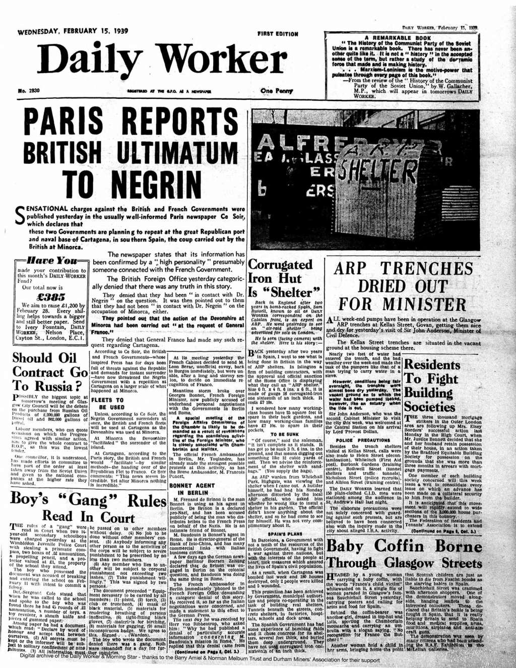 Best 1935 Display Newspaper End Of The Great Depression